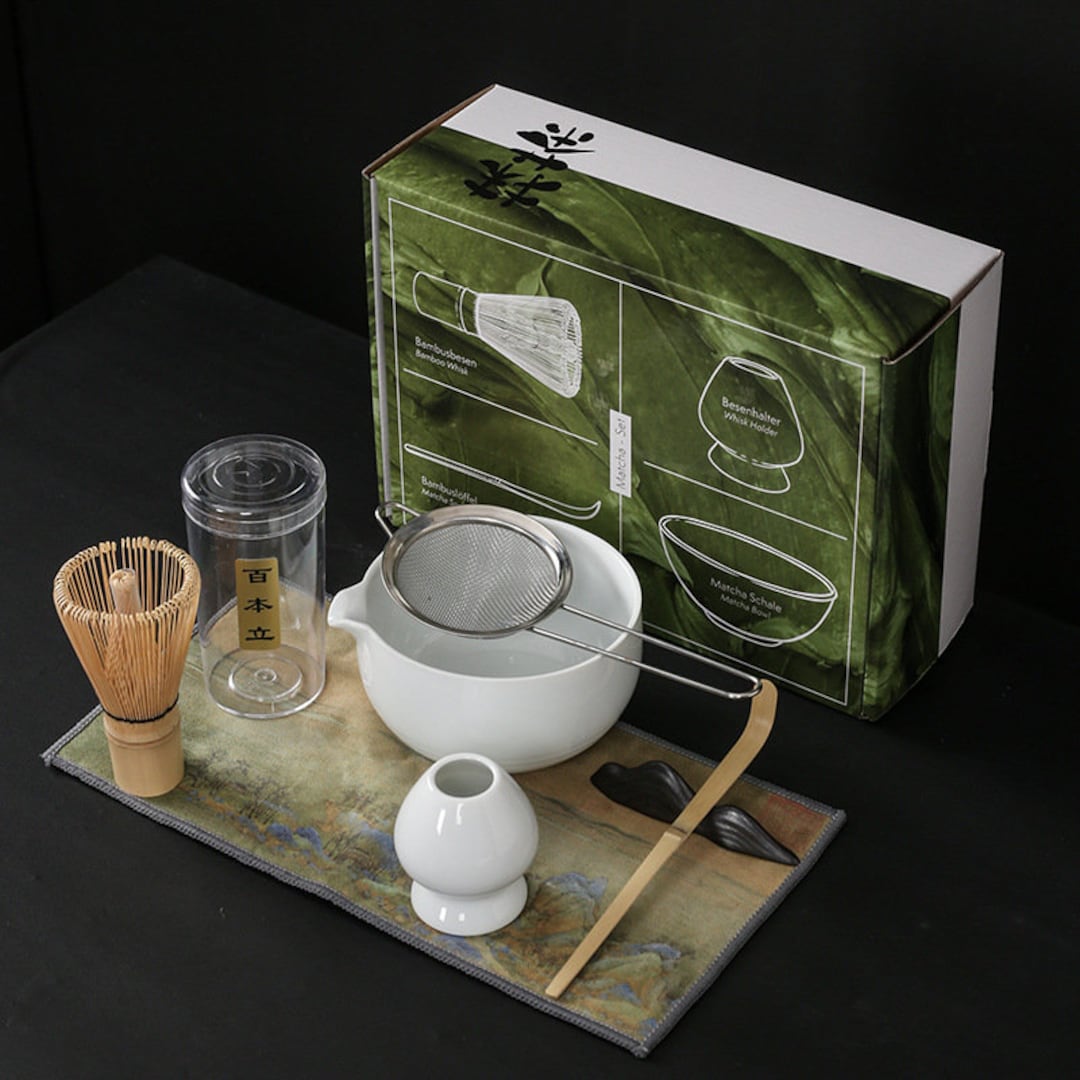 Ceramic Matcha Tea Set With Spoutjapanese Tea Set - Etsy