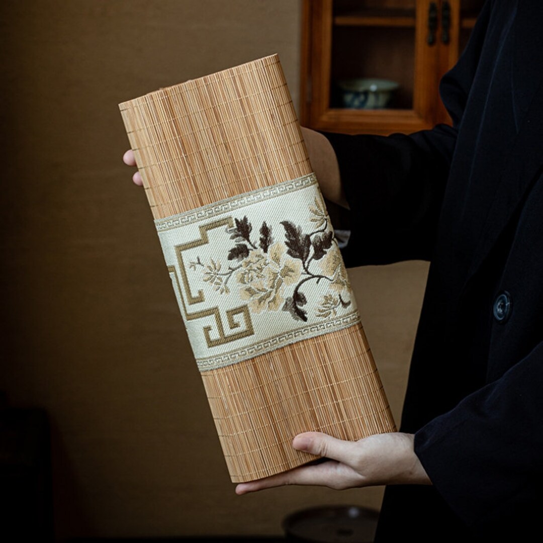 Bamboo Tea Table Matbamboo Table Runnertableclothtea - Etsy