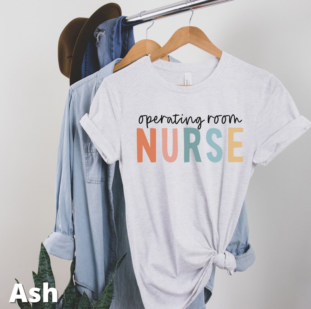 Operating Room Nurse Shirt OR Nurse Tshirt SICU ICU Nurses Nurse Gift ...