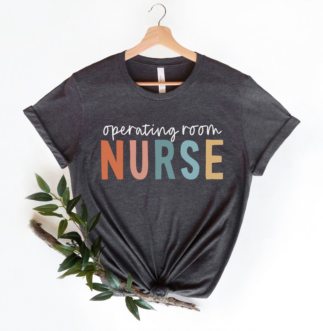 Operating Room Nurse Shirt OR Nurse Tshirt SICU ICU Nurses Nurse Gift ...