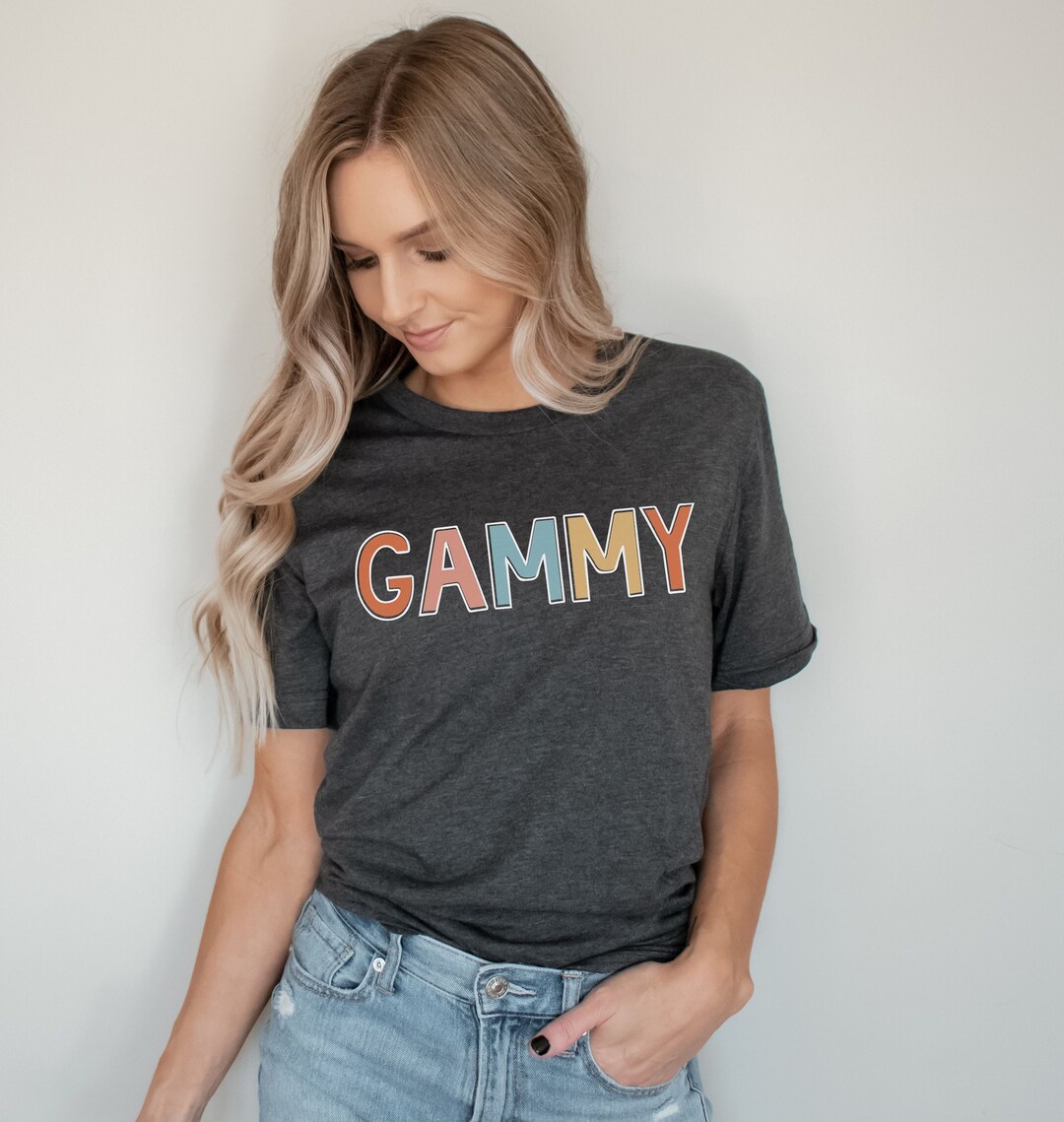 Gammy Shirt Gammy Gift Gammy Tshirt Gift for Grandma Future Gammy ...