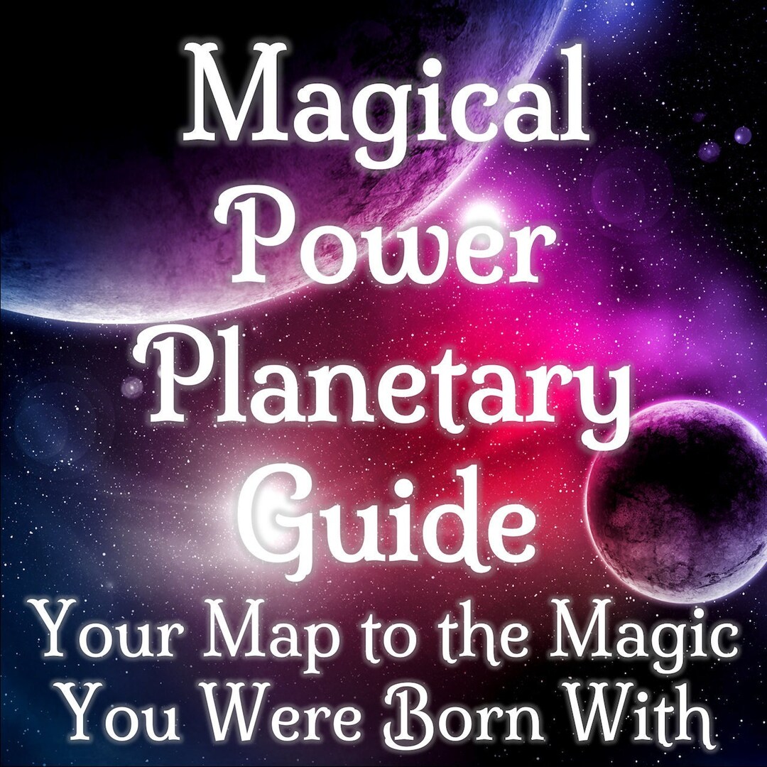 Magical Power Planetary Guide - Etsy