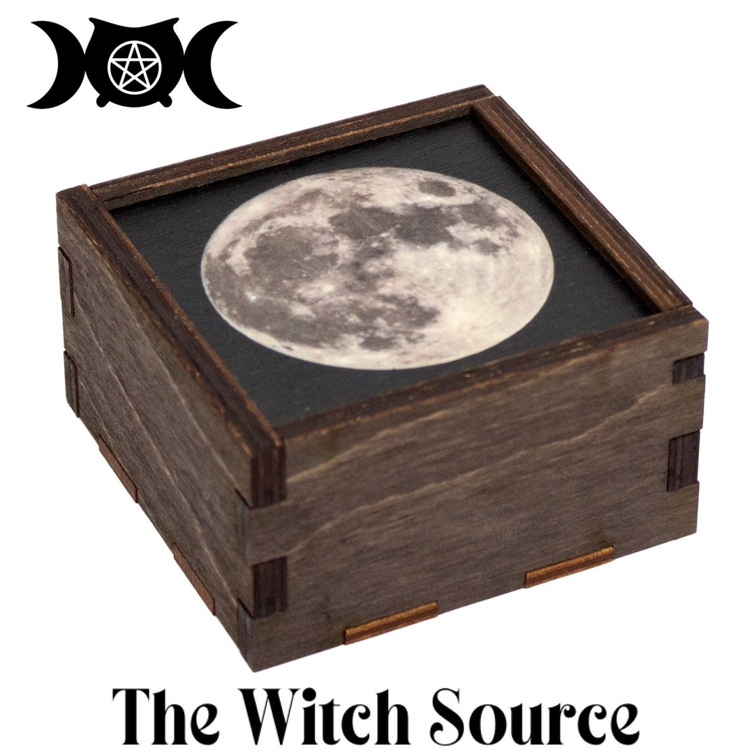 Full Moon Stash Box - Etsy