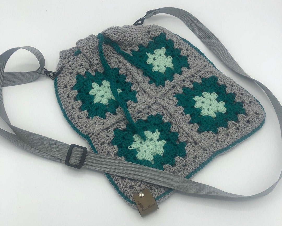 Crochet Granny Purse Bag - Etsy