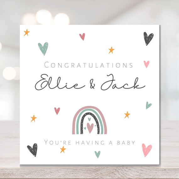 Congratulations Youre Having a Baby Card. Expectant Parents - Etsy