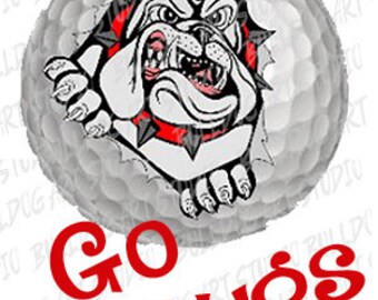 Bulldog Golf - Etsy