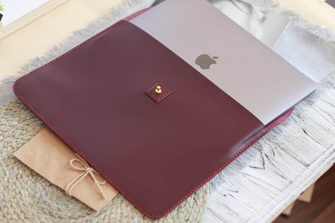 Leather MacBook Sleeve, Laptop Slim Sleeve, MacBook Pro Leather Case ...