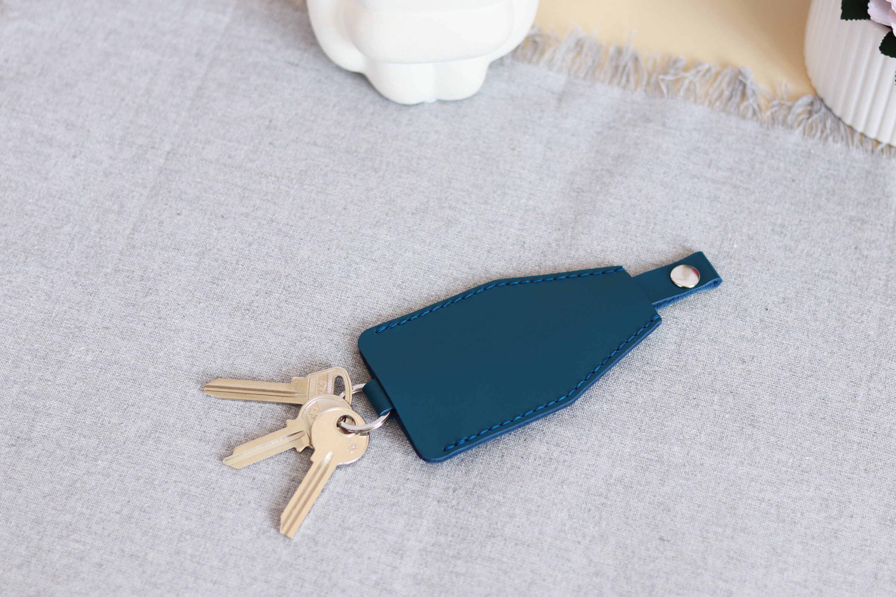 Full Grain Leather Key Organizer, Key Organizer Leather, Personalized ...