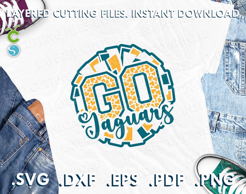 Go Jaguars Svg Jaguars Cheer Svg Jaguars Mascot Svg Jaguars - Etsy