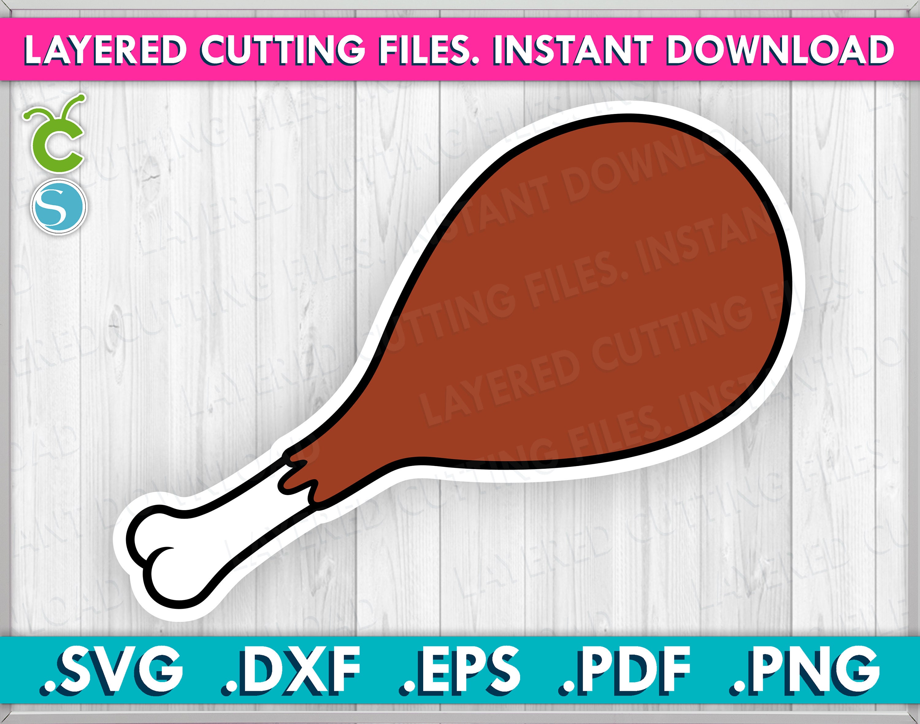 Chicken Leg Svg Chicken Svg Leg Svg Cut Svg Files Cutting - Etsy Australia