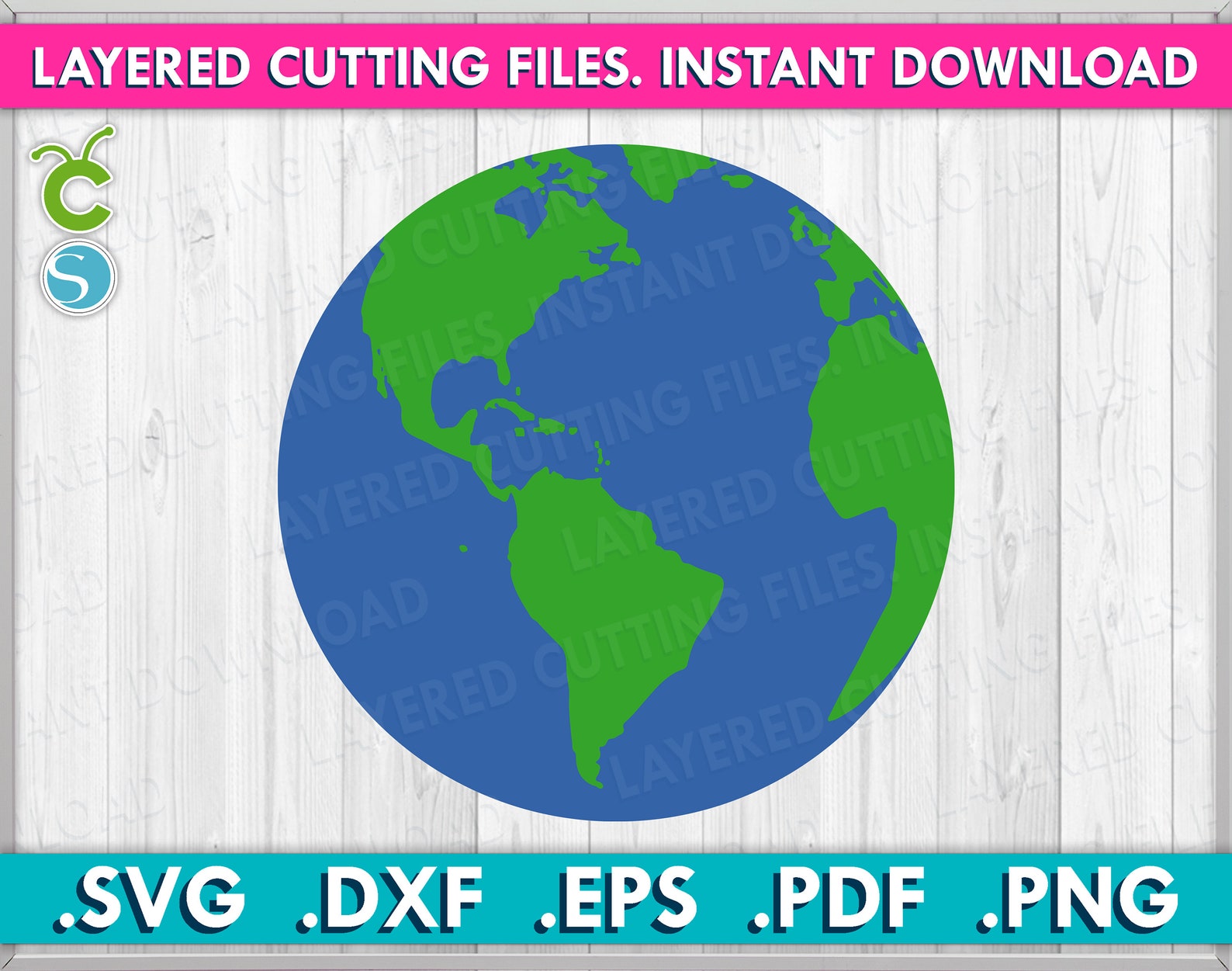 Earth Svg Planet Earth Svg Planet Svg Earth 3 Svg Dxf Png | Etsy