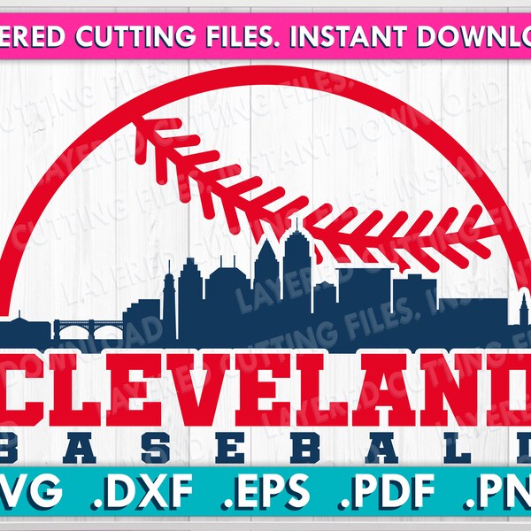 Cleveland Skyline - Etsy