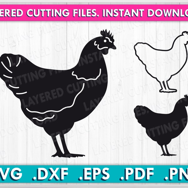 Chicken Circuit Svg - Etsy
