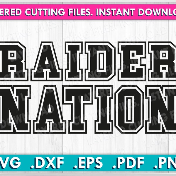 Raiders Nation - Etsy