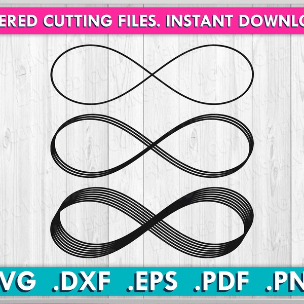 Infinity Sign Dxf - Etsy