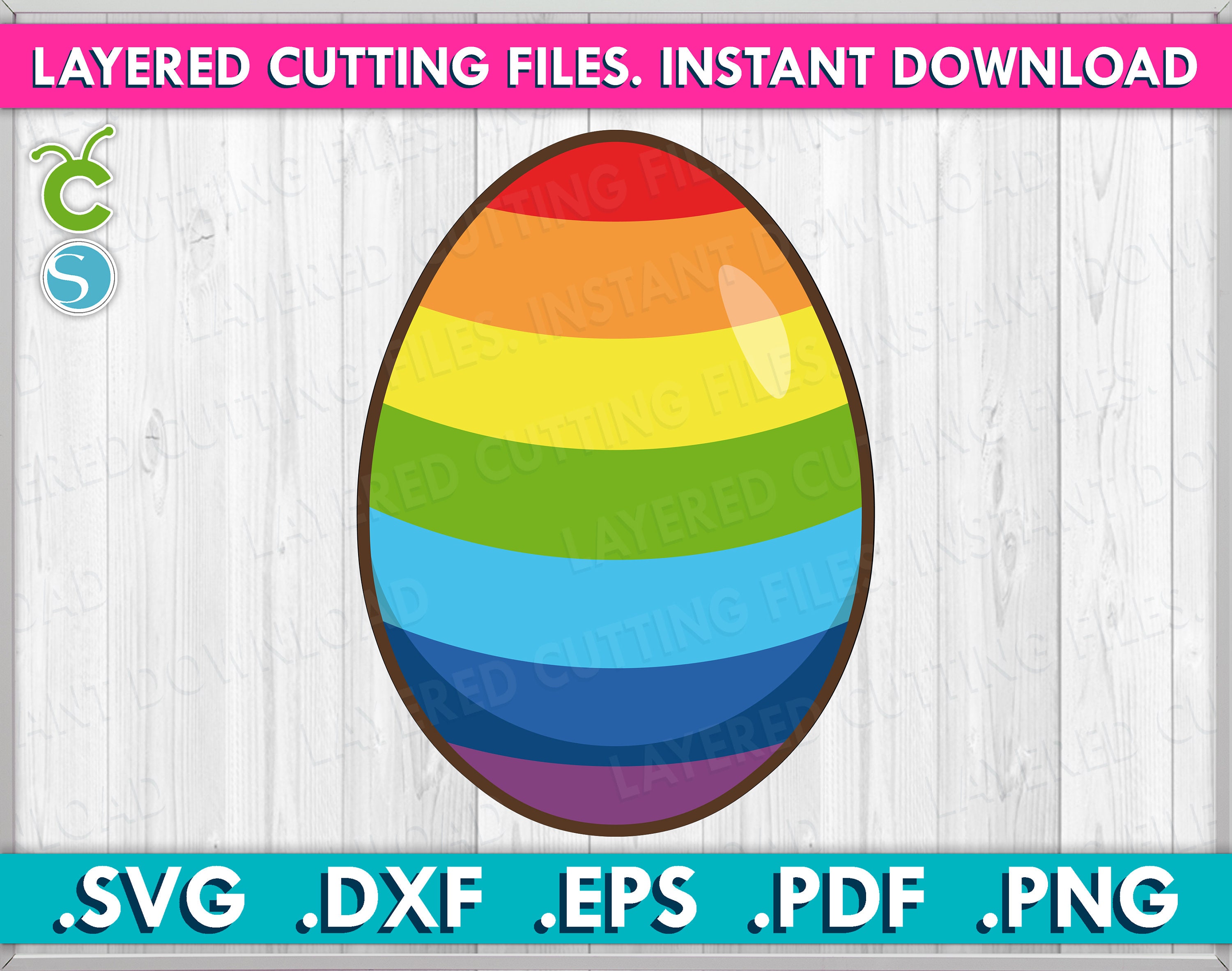 Huevo Svg Huevo Arcoiris Svg Arco Iris Svg Huevo de Pascua - Etsy México