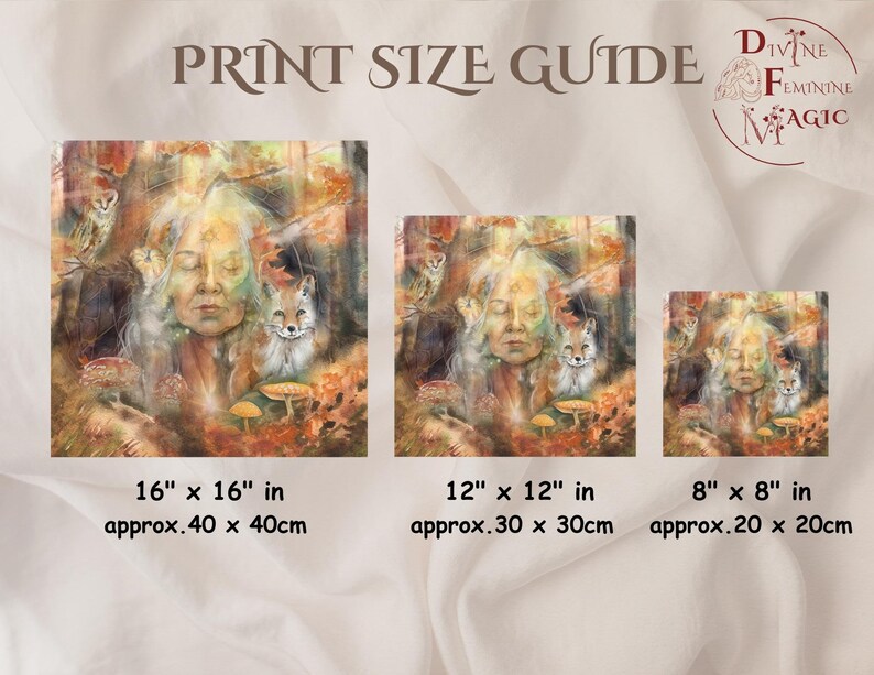 Autumn/ Mabon Magic: Fall Art Print pagan art shamanic art - Etsy.de