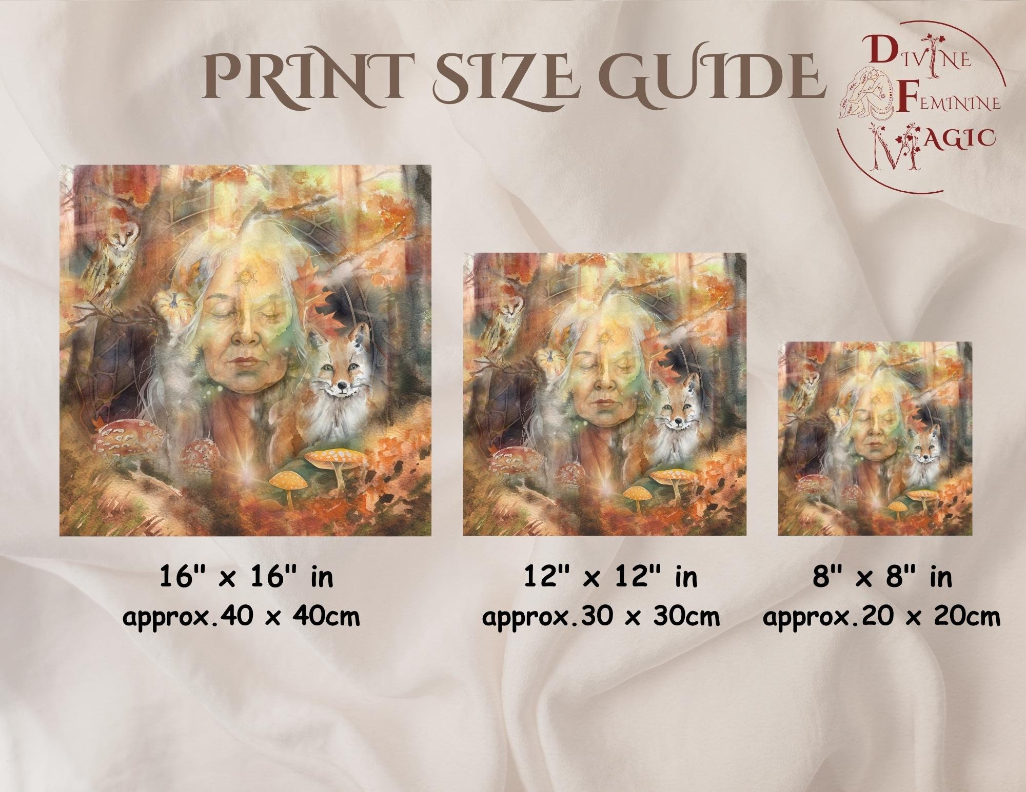 Autumn/ Mabon Magic: Fall Art Print pagan art shamanic art - Etsy.de