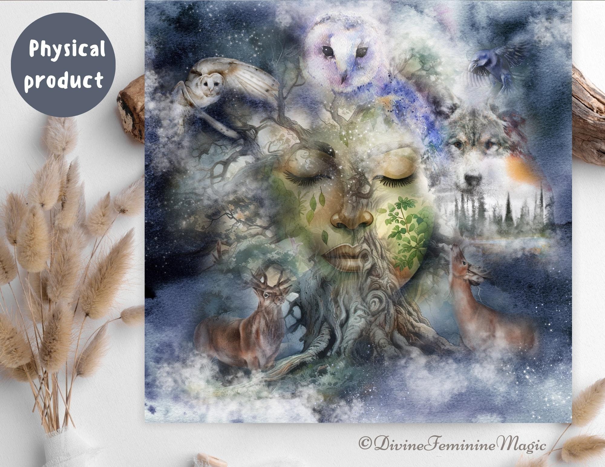 Shamanic Truth Art Print, Withy Decor, Shamanic Art, Divine Feminine ...