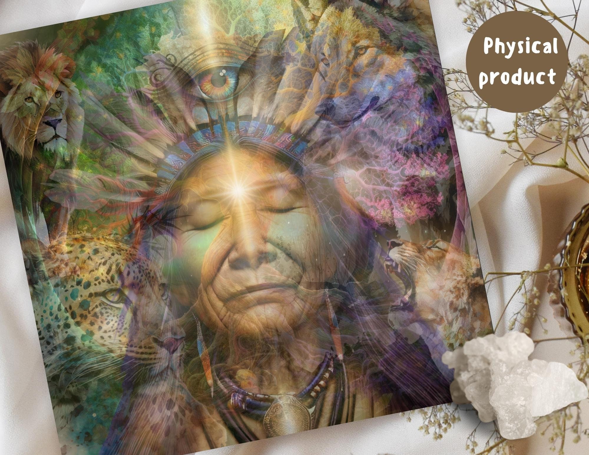 The Shaman: Divine Feminine Altar Card & Goddess Card Divine - Etsy