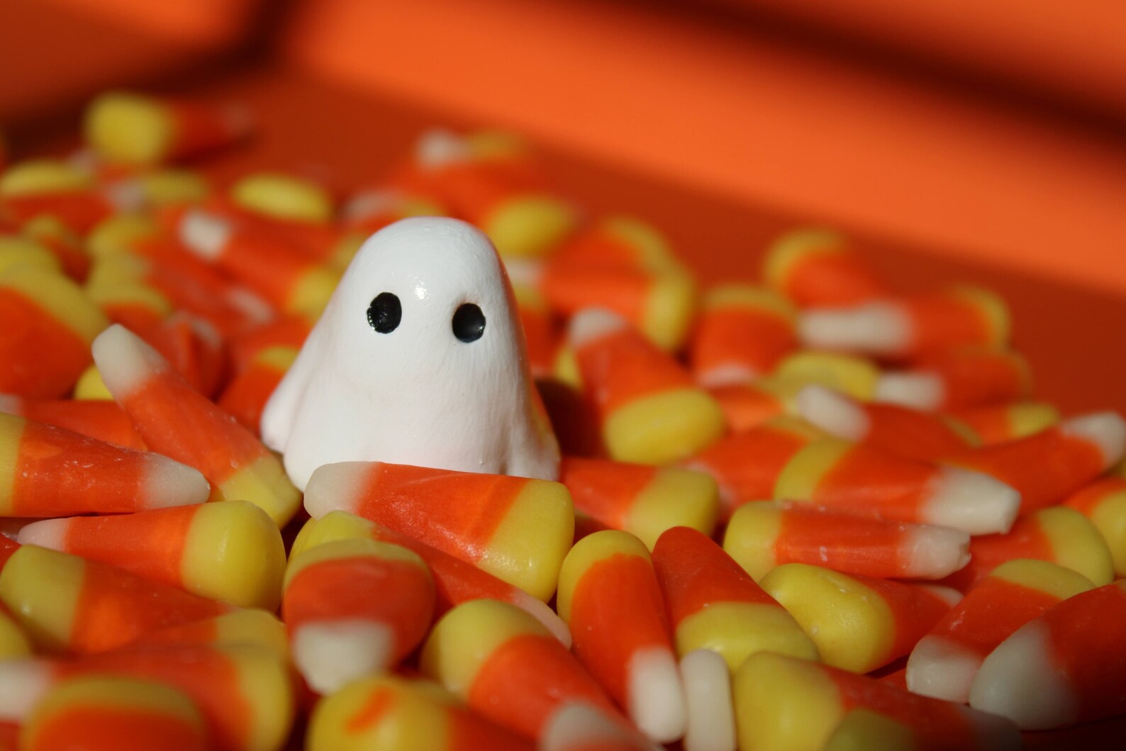 Tiny Clay Ghost Figure - Etsy