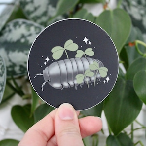 Isopod Vinyl Sticker /rolly Polly / Pill Bug - Etsy