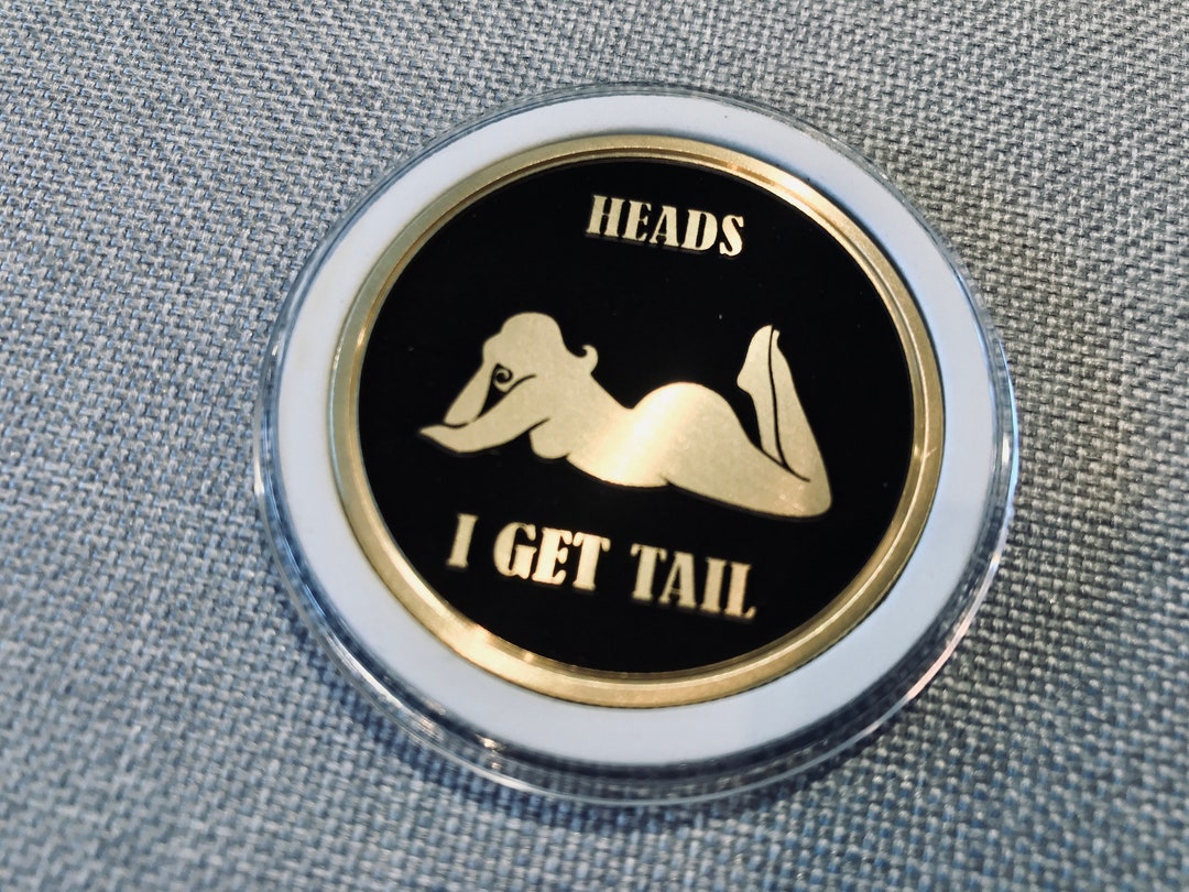 Heads And Tails Coin Thick Body Etsy
