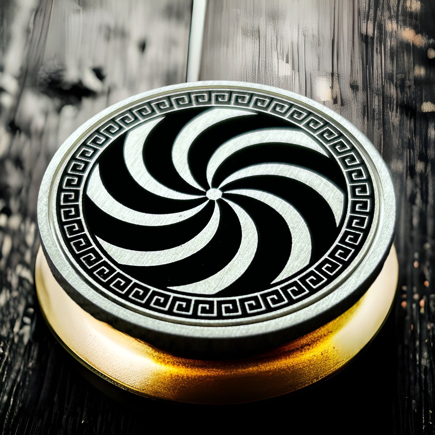 Spiral Challenge Coin - Etsy