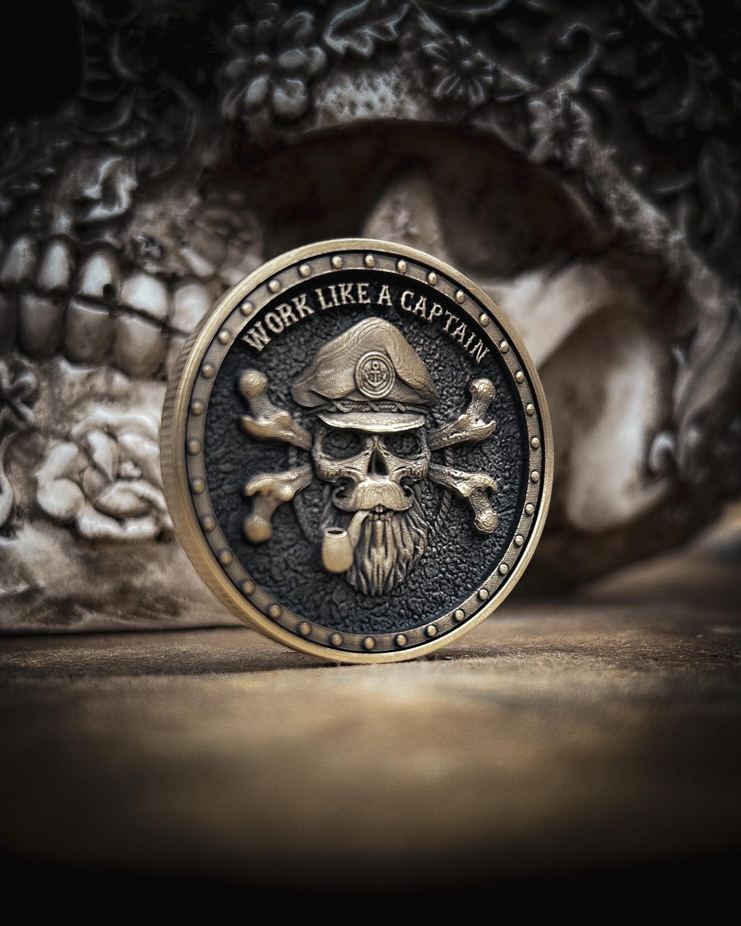 Captain's Command Pirate Coin - Etsy