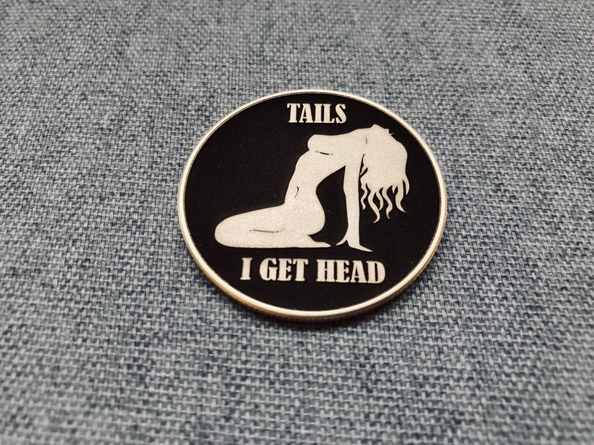 Heads and Tails Coin - Etsy