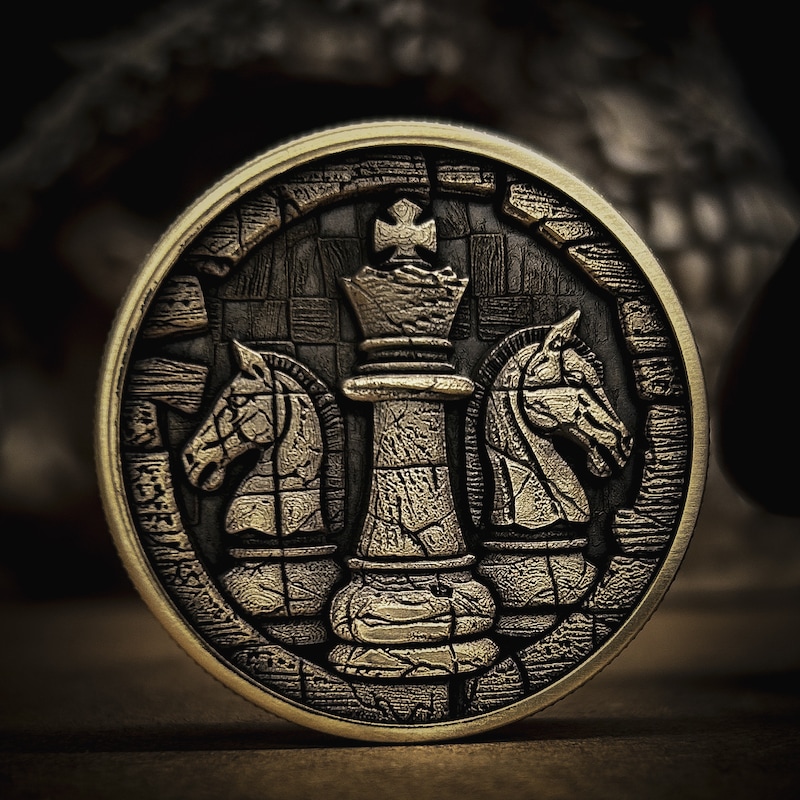 Coin Chess Pieces - Etsy