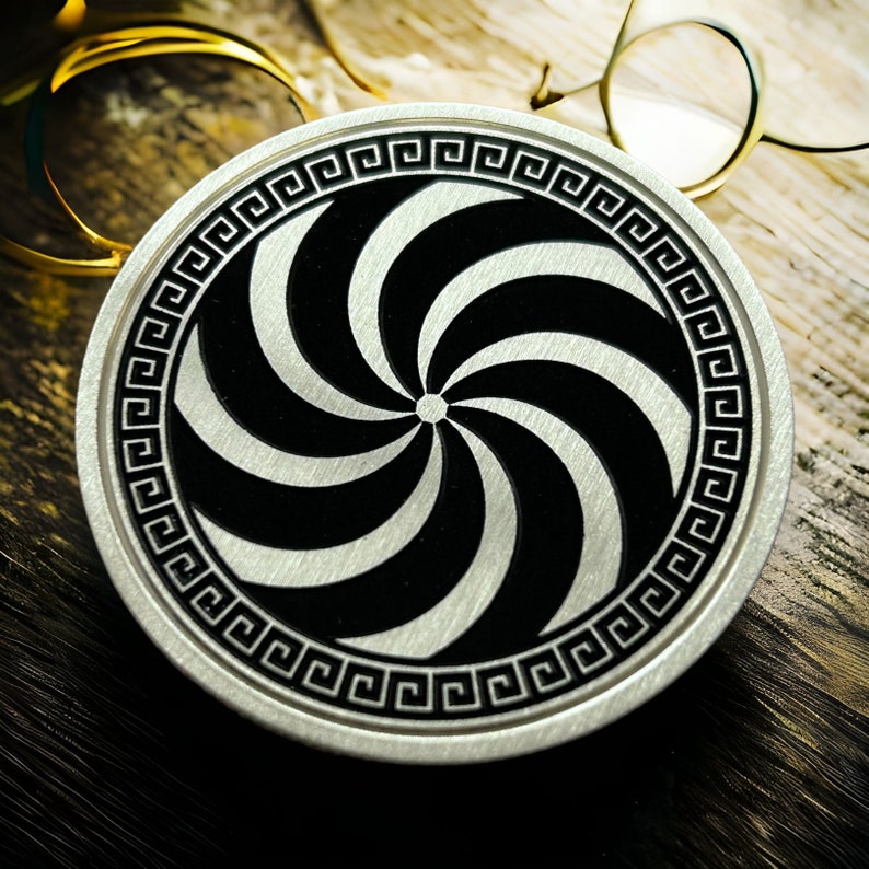 Spiral Challenge Coin - Etsy