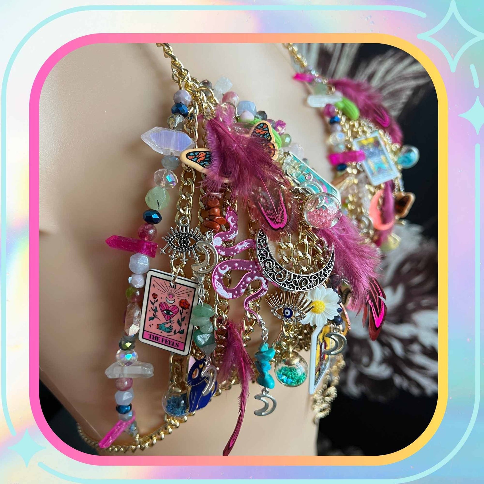 Custom Fairycore Costume Rave Set for Women Fairy Jewelry Festival ...