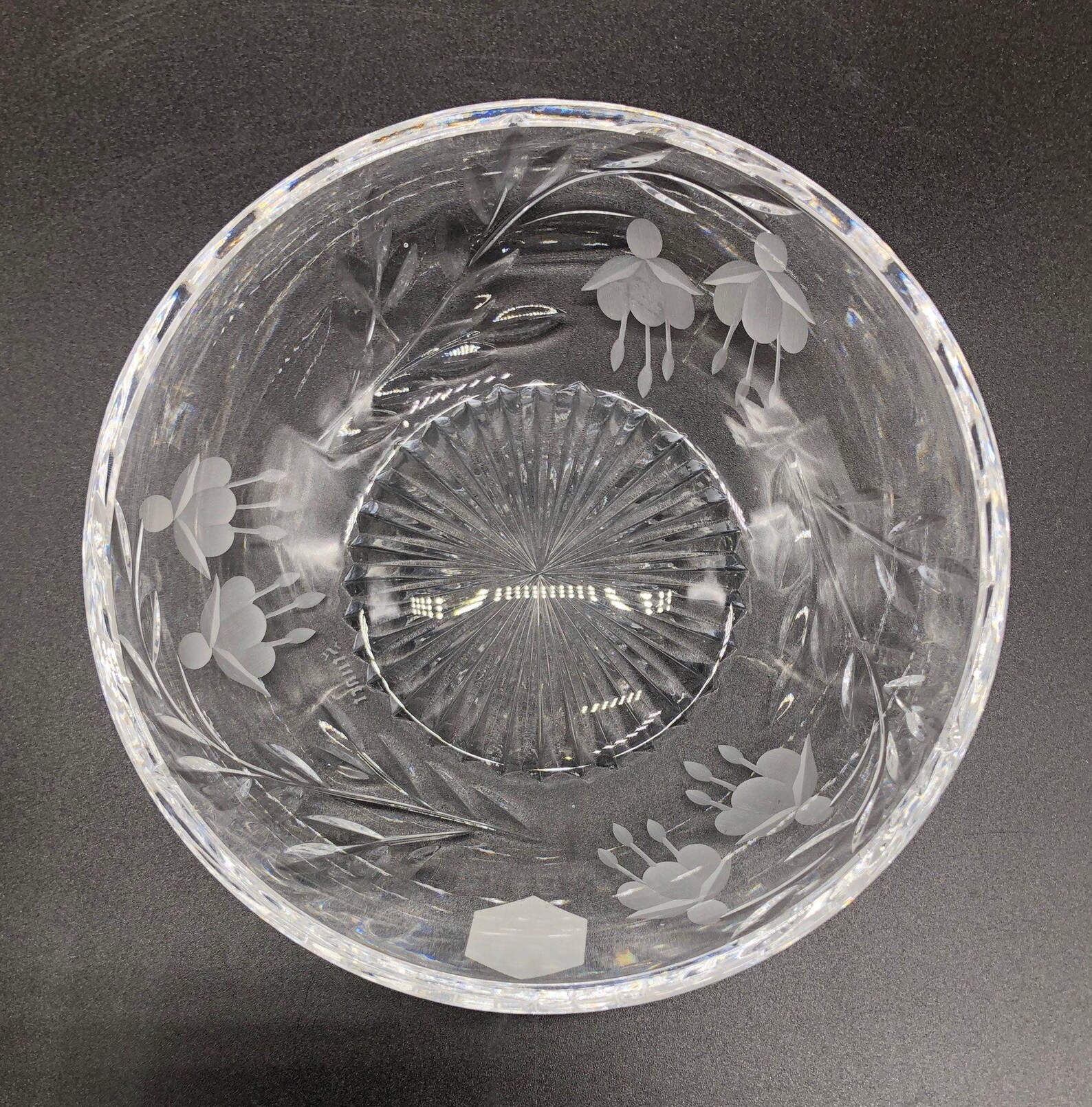 Vintage Stuart Crystal Cascade Bowl, Trinket Bowl, Cut Crystal With ...
