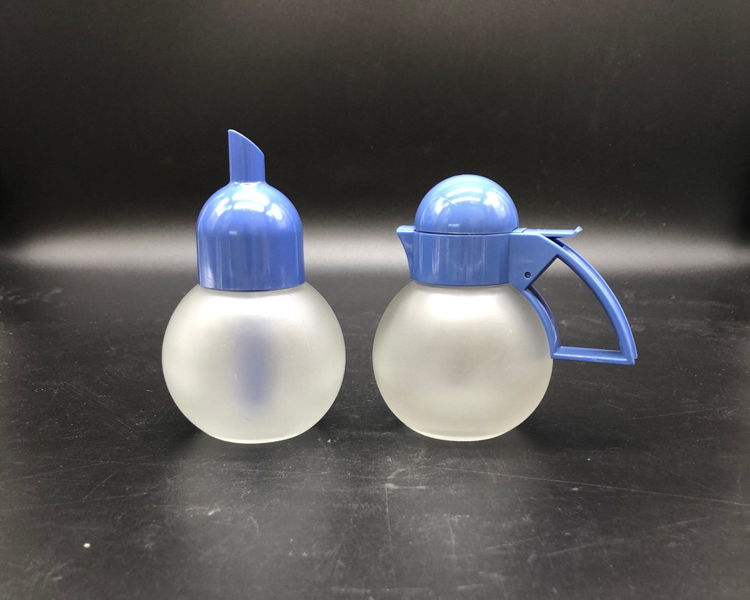 Vintage Stoha German Sugar Spreader and Syrup Pot Set of 2. Frosted ...