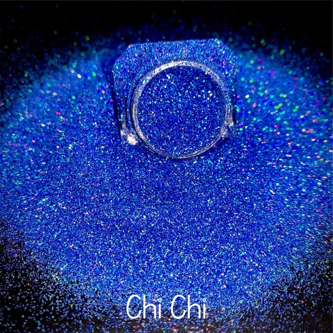 Blue CHI CHI Extra Fine 1/96 Holographic Glitter for - Etsy
