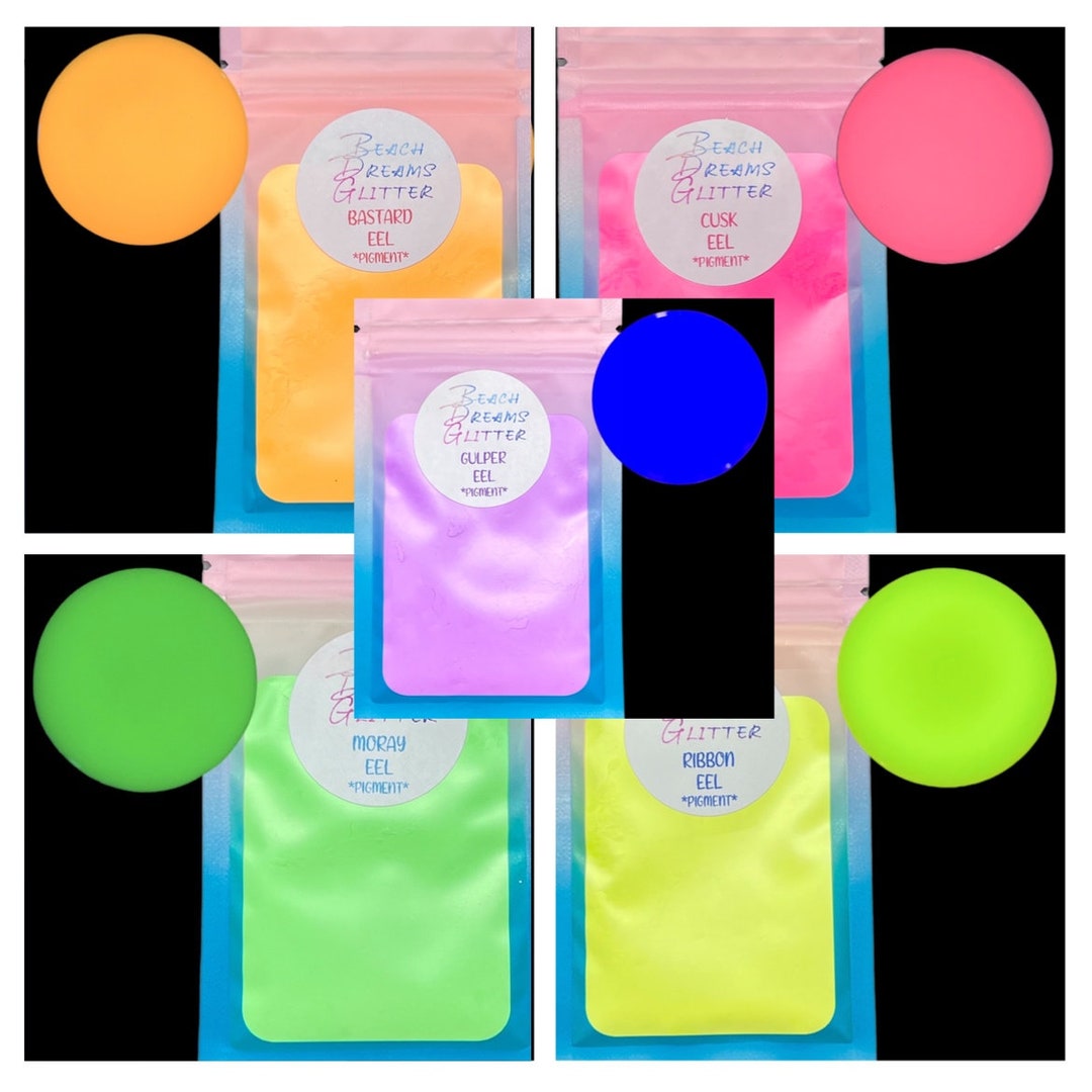 Glow in the Dark UV Pigment Powder 1oz Bag for Tumblers / - Etsy