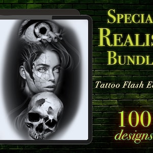 Procreate Realism Bundle | Tattoo Flash | Procreate Flash | Procreate ...