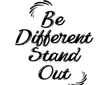 Be Different | Etsy