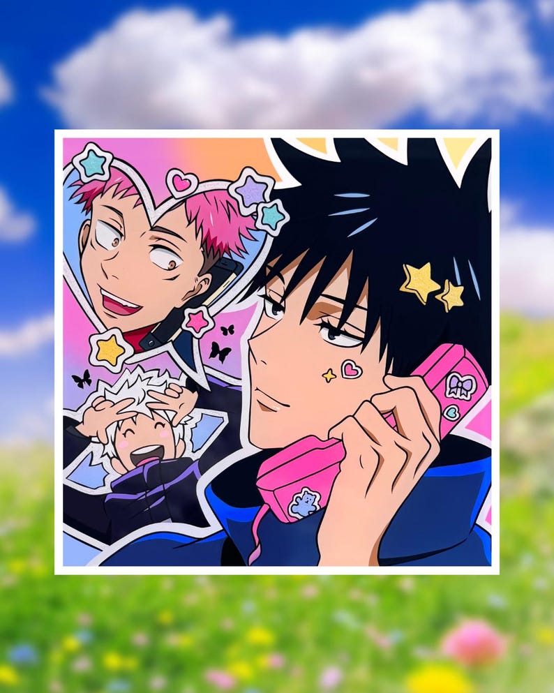 Jjk Anime Art Print - Etsy