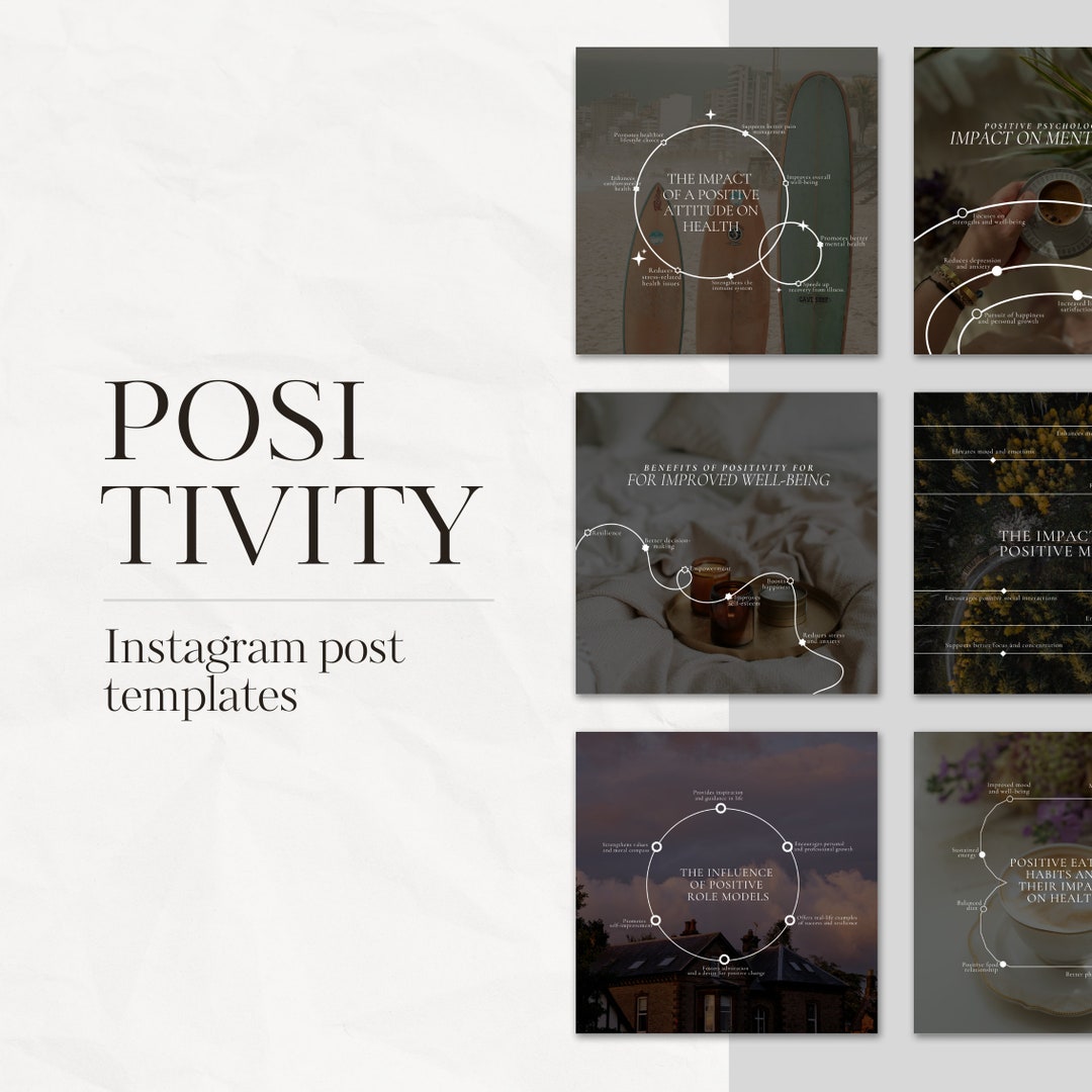 40 Positivity Infographic Templates, Self-care, Self-reflection ...