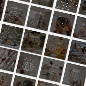 40 Self-help Instagram Post Templates, Mental Health, Wellness, Self ...