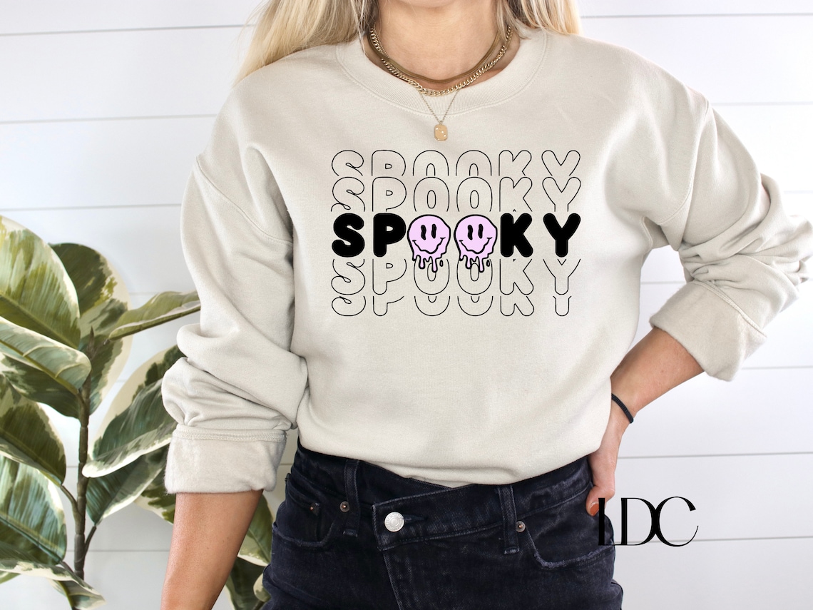 Spooky SVG Spooky Drip SVG Halloween SVG Digital Download - Etsy