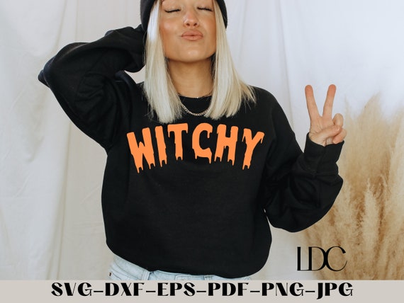 Witchy SVG Witch SVG Halloween SVG Halloween Digital - Etsy