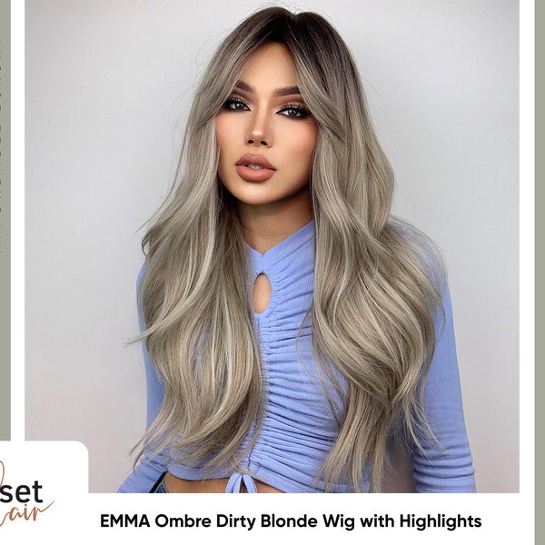 Dirty Blonde Wig - Etsy