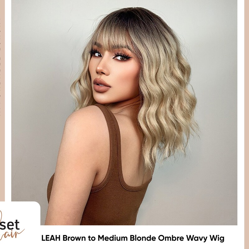 Two Tone Wig - Etsy