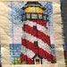 Completed Lighthouse Latch Hook Rug Unique/handmade - Etsy