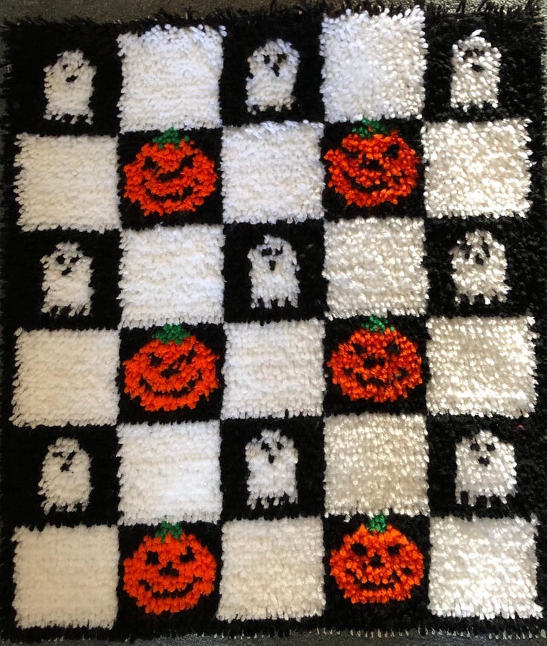 Completed Latch Hook Rugs - Etsy