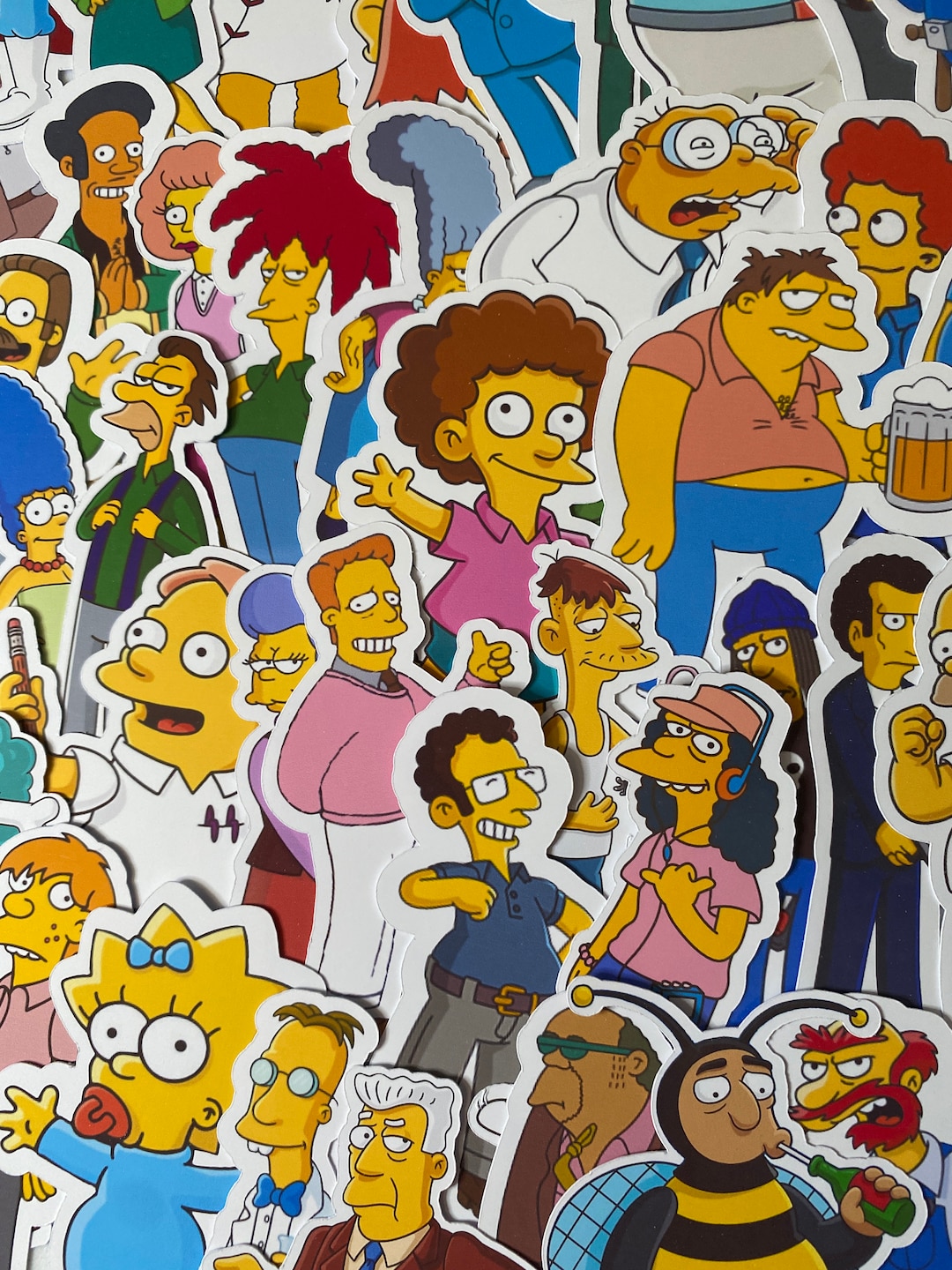The Simpsons Stickers - Etsy