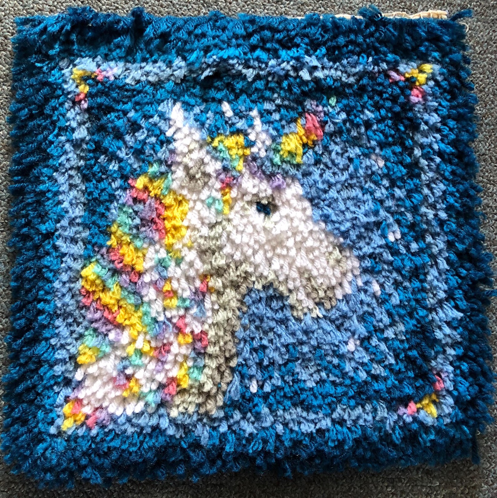 Completed Latch Hook Rugs - Etsy
